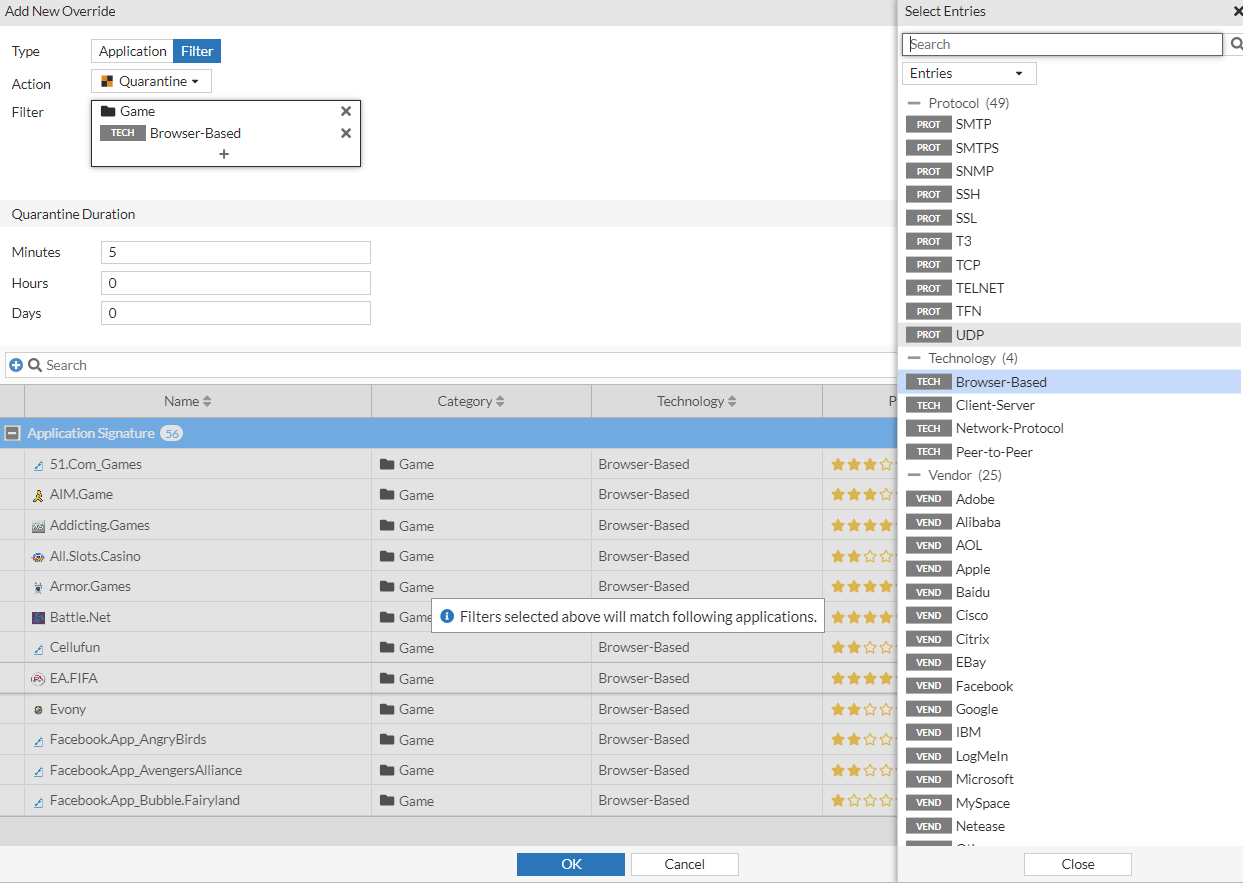 Basic category filters and overrides | FortiProxy 7.6.2 | Fortinet Document Library